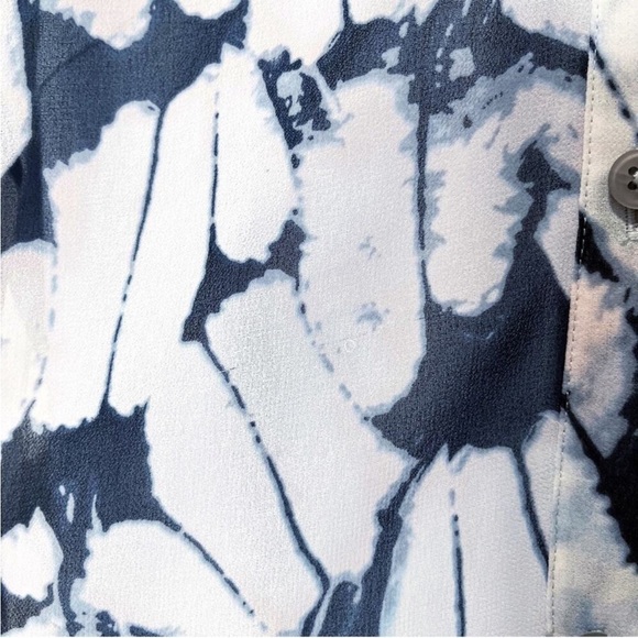 CAbi | Dresses | Cabi Cloudy Sky Maxi Shirt Dress Button Up 5382 Small ...